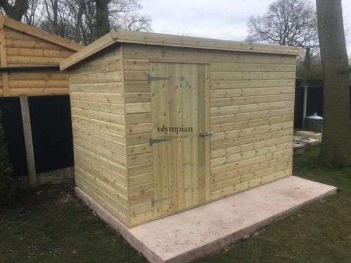 Traditional Pent Roof Garden Sheds | Olympian Garden Buildings