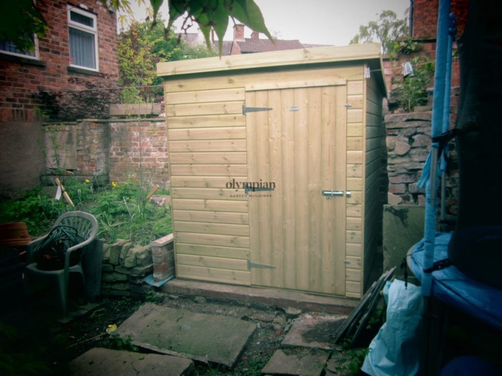 Traditional Pent Roof Garden Sheds | Olympian Garden Buildings