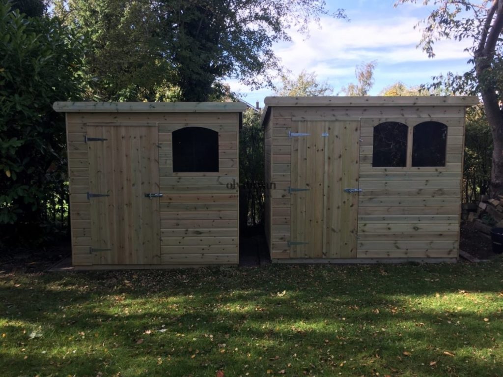 Traditional Pent Roof Garden Sheds | Olympian Garden Buildings