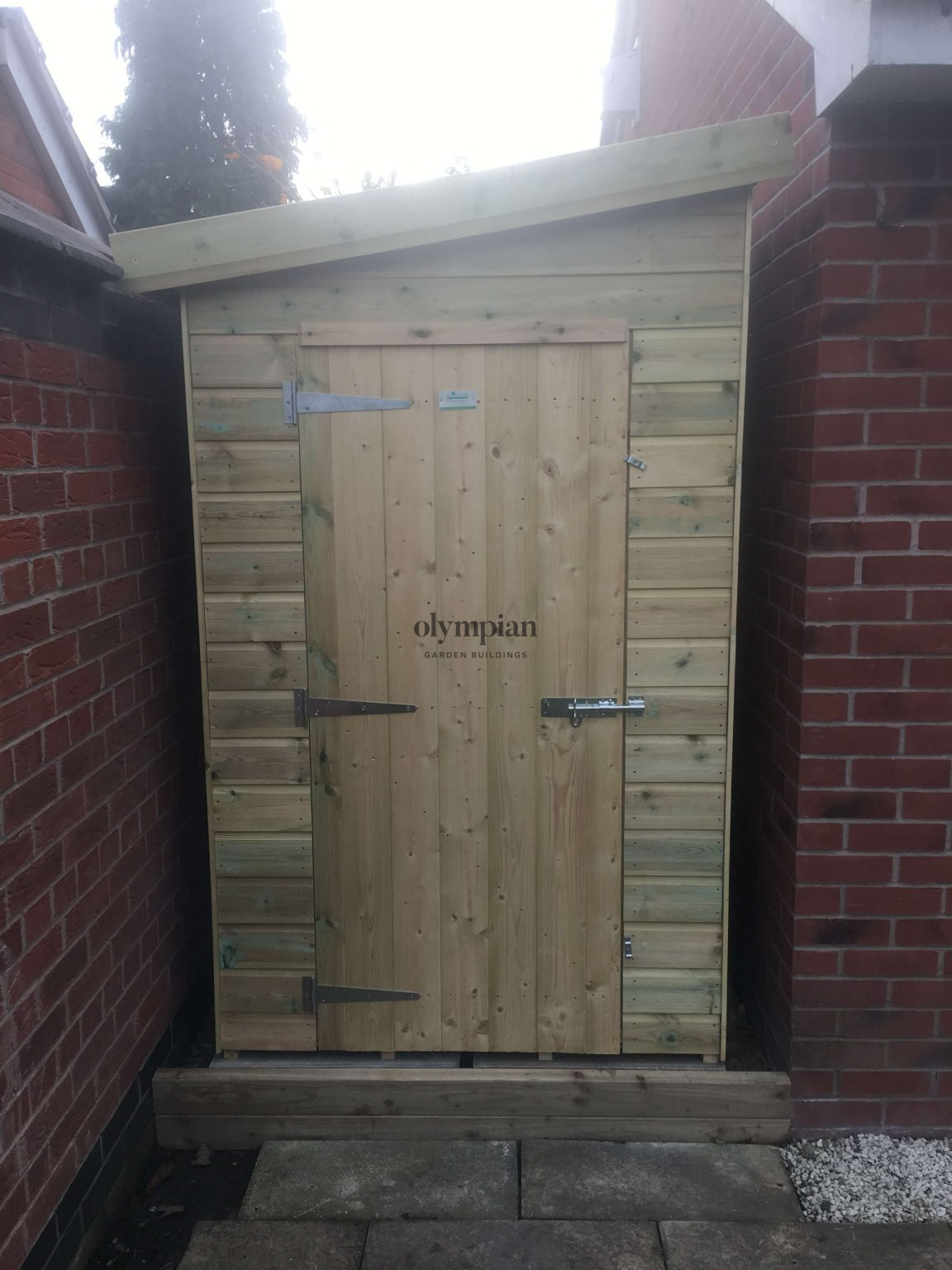 Alley Sheds | Side Alley Sheds | Olympian Garden Buildings