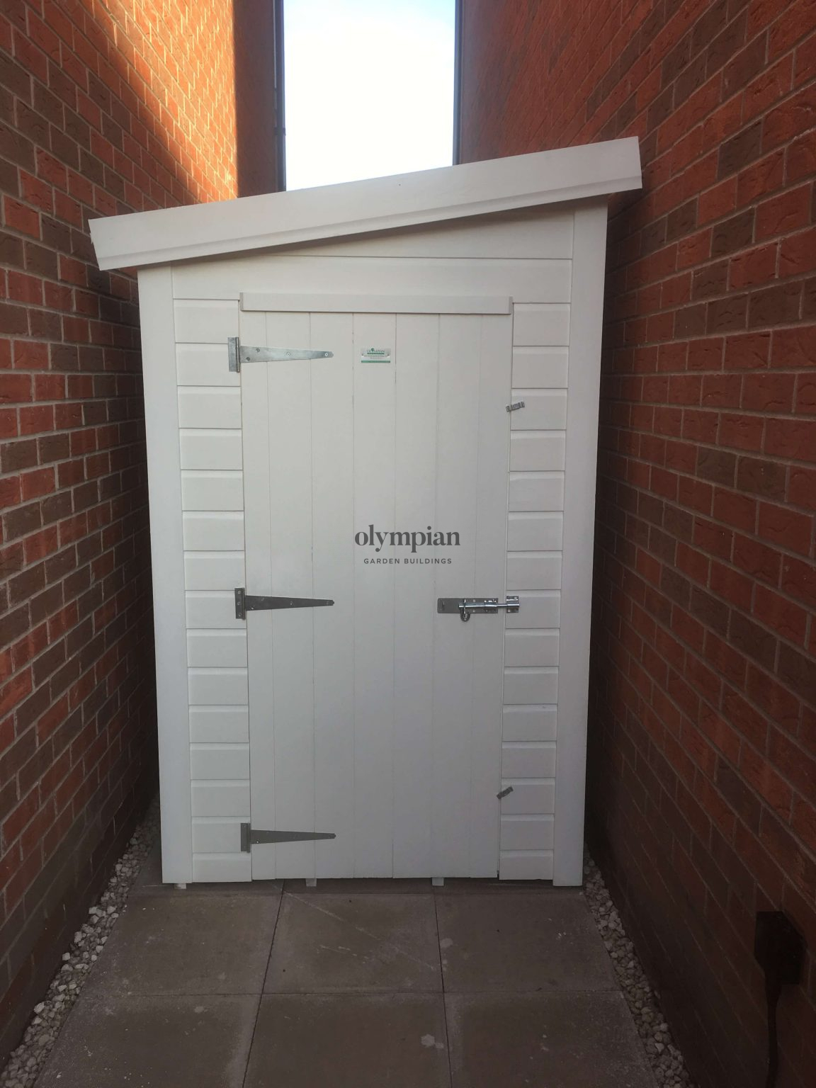 Alley Sheds | Side Alley Sheds | Olympian Garden Buildings