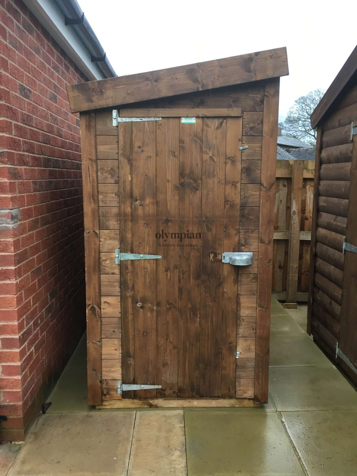 Alley Sheds | Side Alley Sheds | Olympian Garden Buildings
