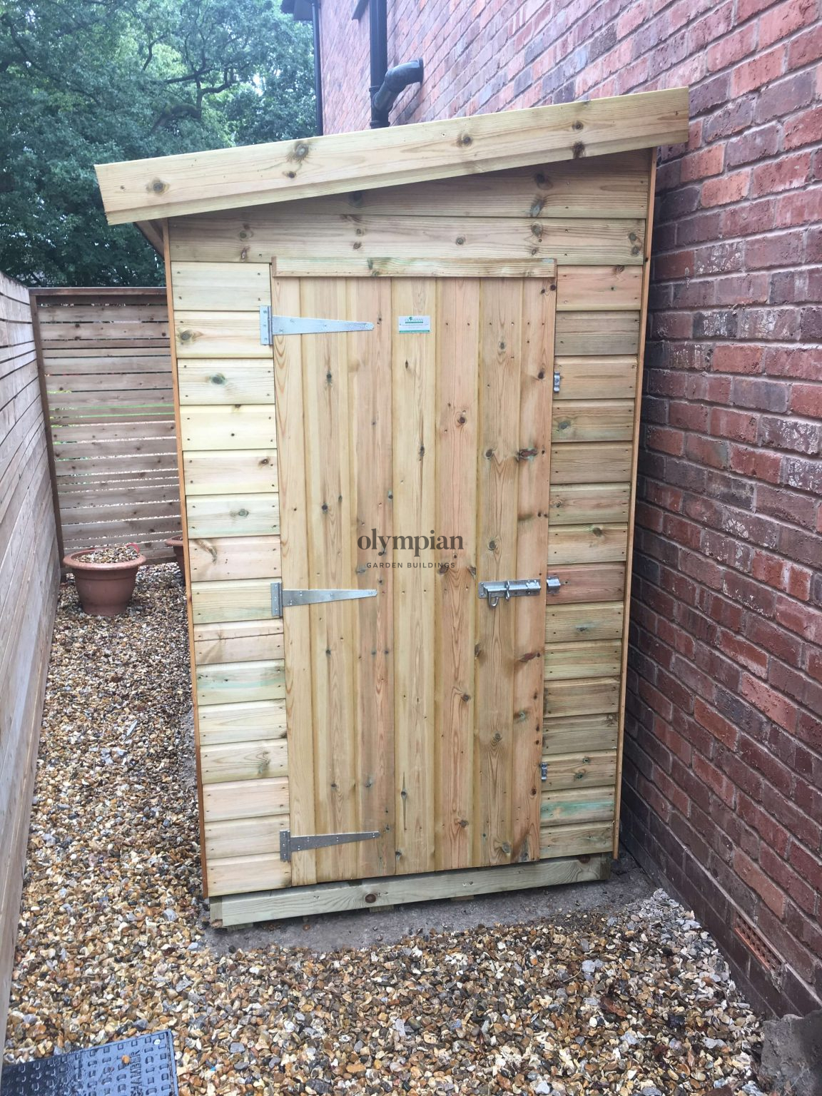 Alley Sheds | Side Alley Sheds | Olympian Garden Buildings