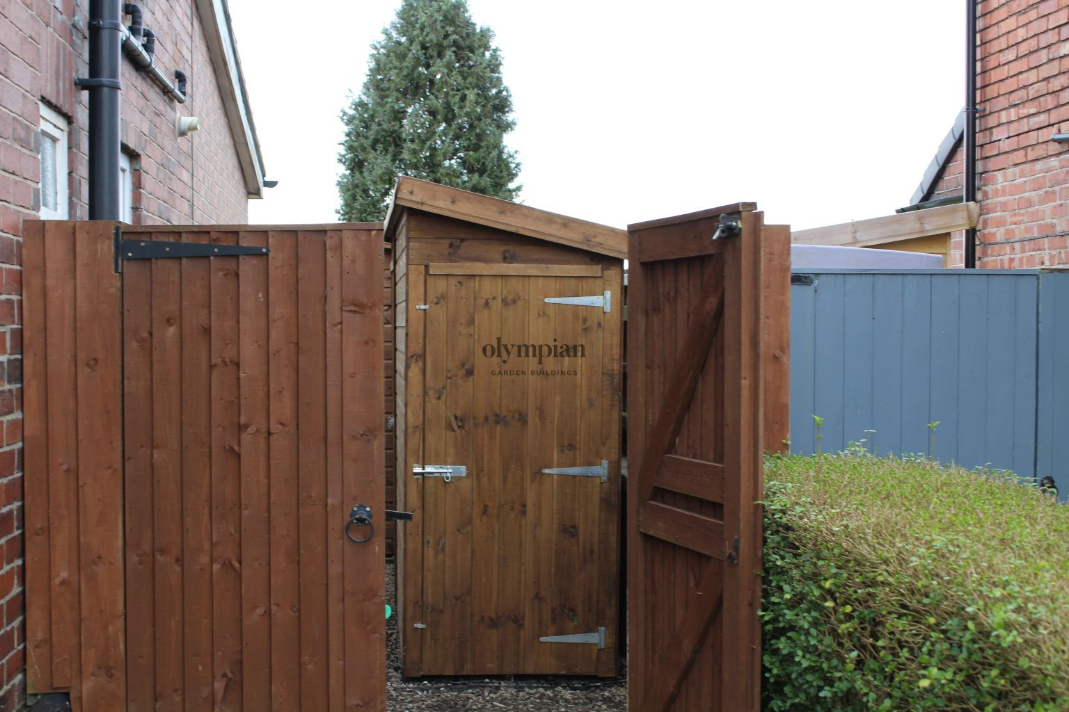 Alley Sheds | Side Alley Sheds | Olympian Garden Buildings