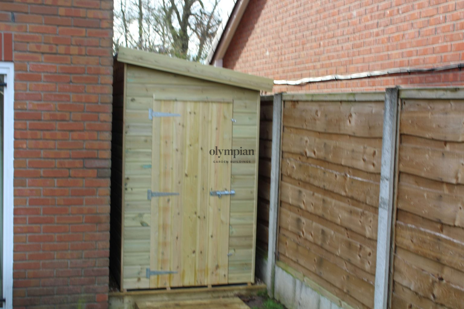Alley Sheds | Side Alley Sheds | Olympian Garden Buildings
