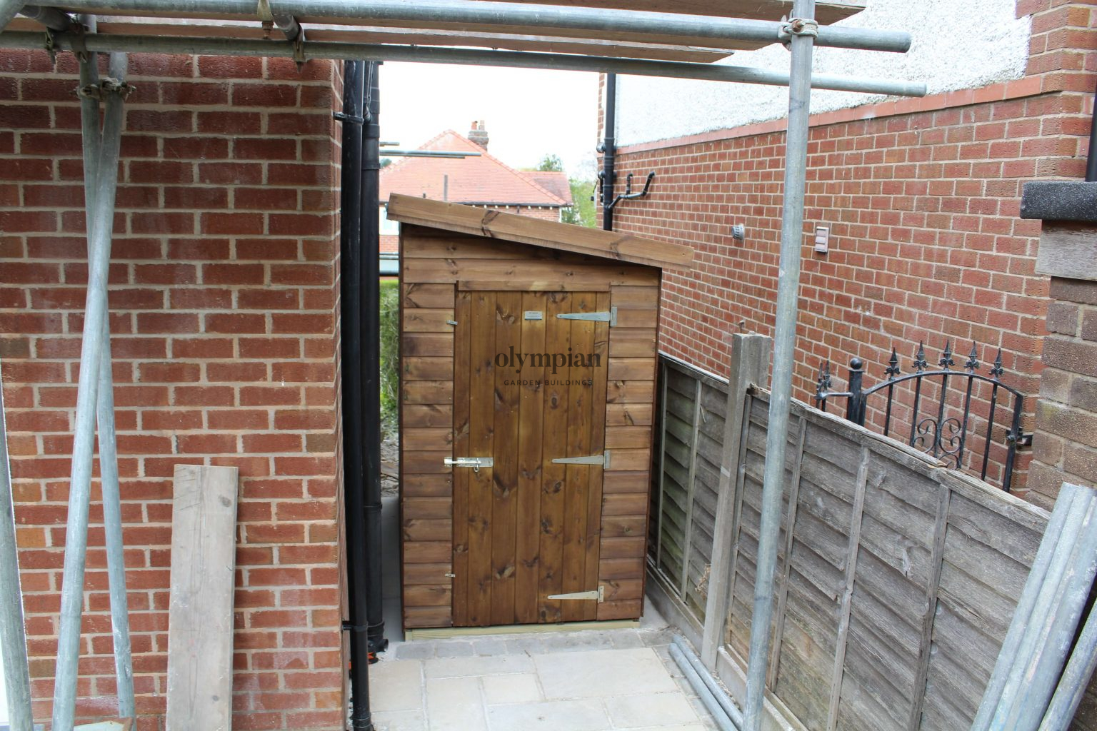 Alley Sheds | Side Alley Sheds | Olympian Garden Buildings