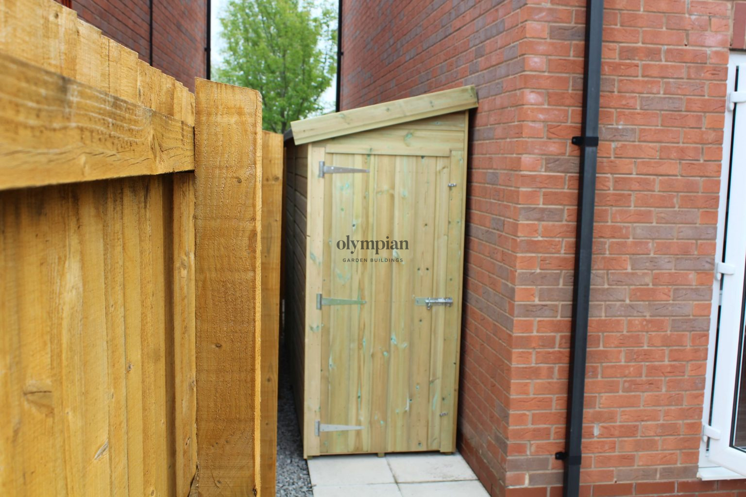 Alley Sheds | Side Alley Sheds | Olympian Garden Buildings