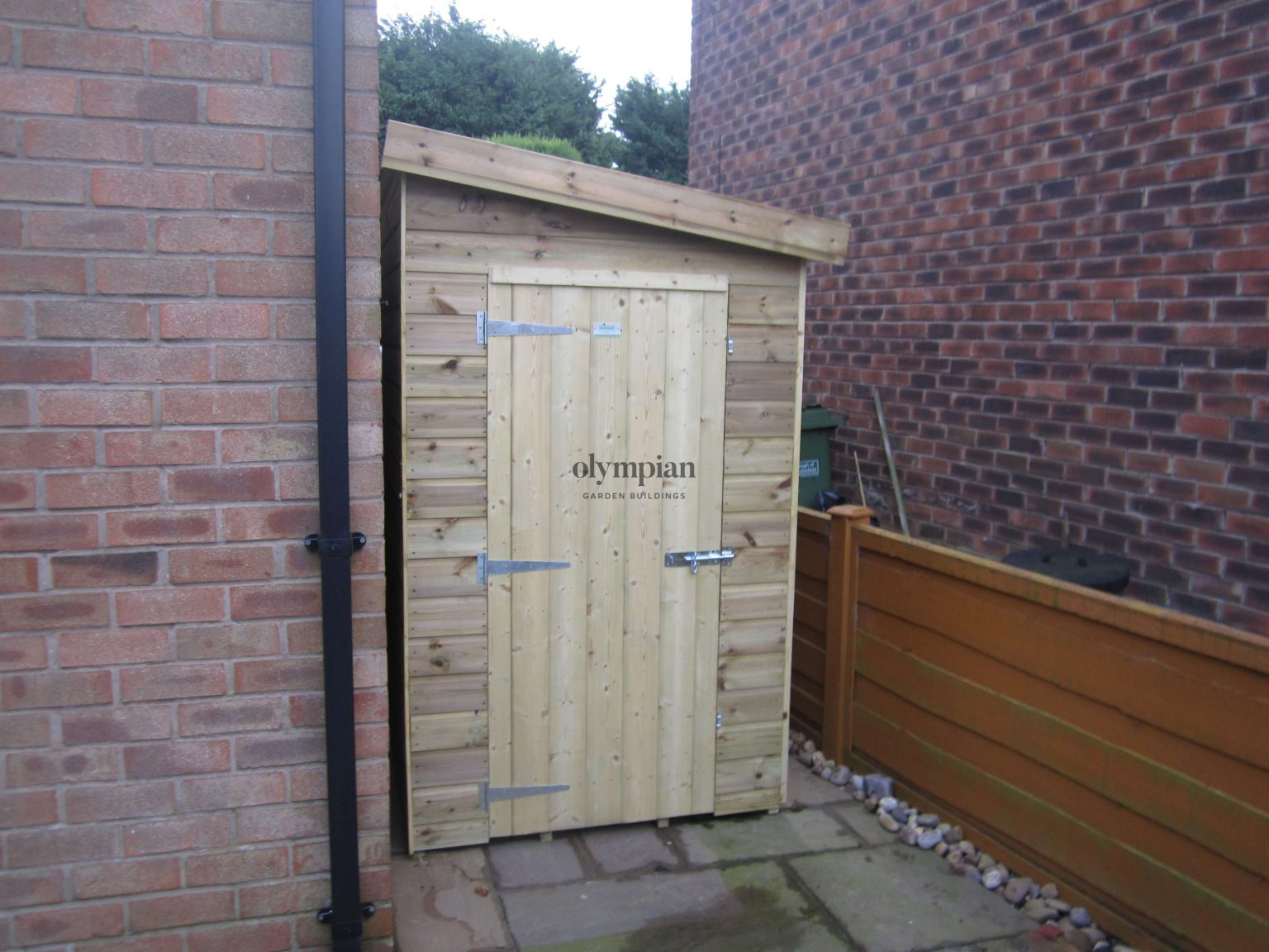 Alley Sheds | Side Alley Sheds | Olympian Garden Buildings