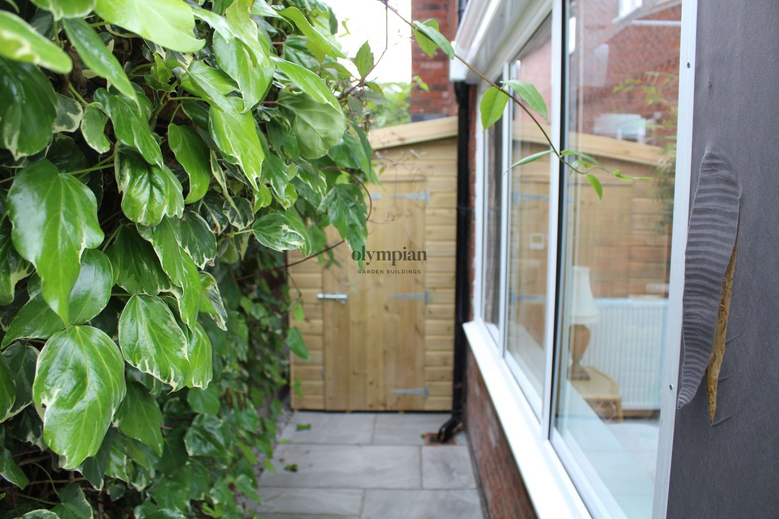 Alley Sheds | Side Alley Sheds | Olympian Garden Buildings