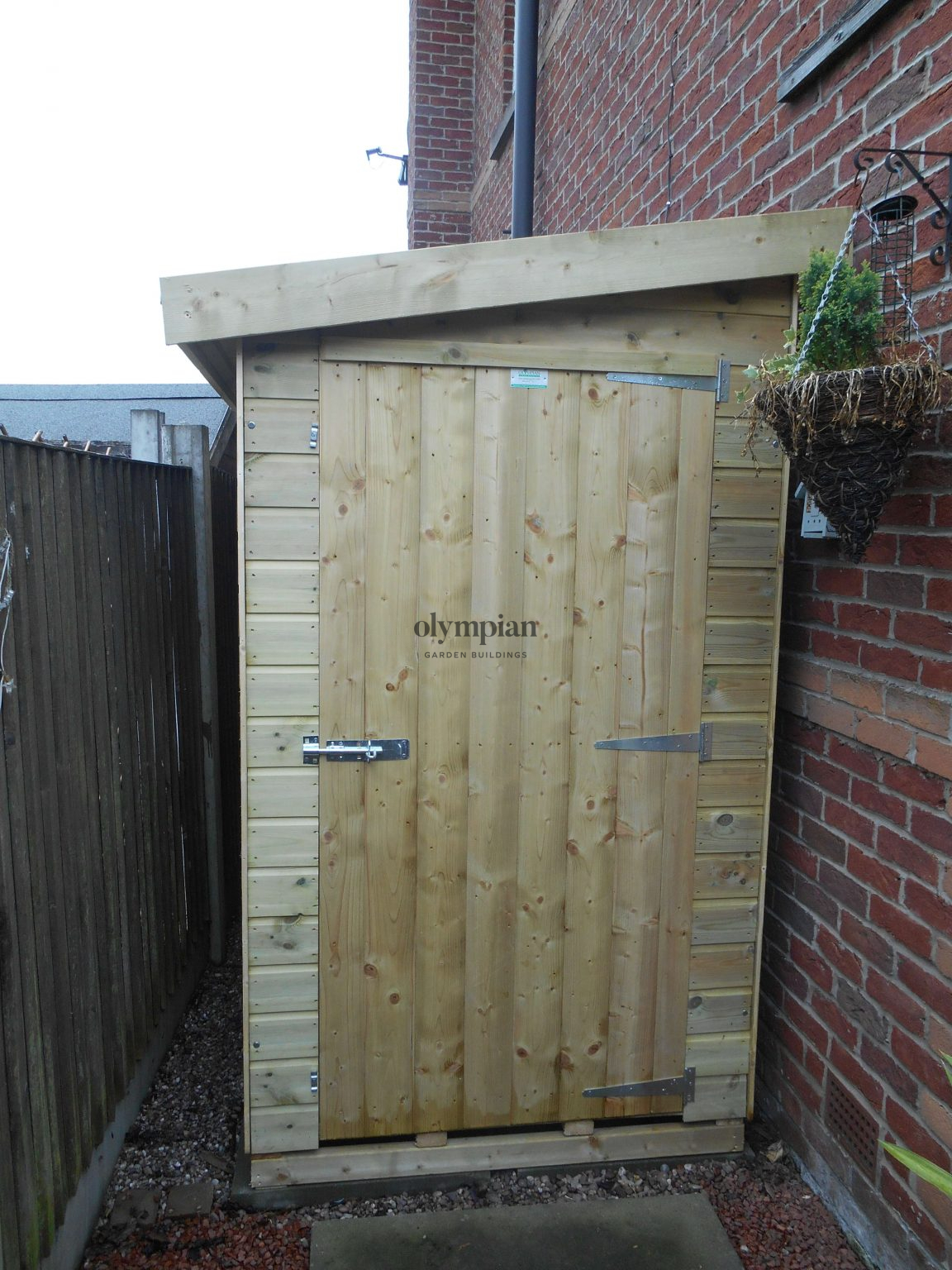 Alley Sheds | Side Alley Sheds | Olympian Garden Buildings