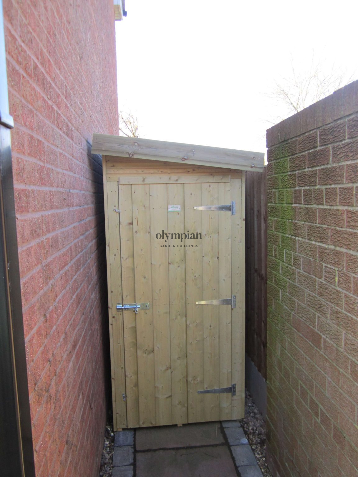 Alley Sheds | Side Alley Sheds | Olympian Garden Buildings