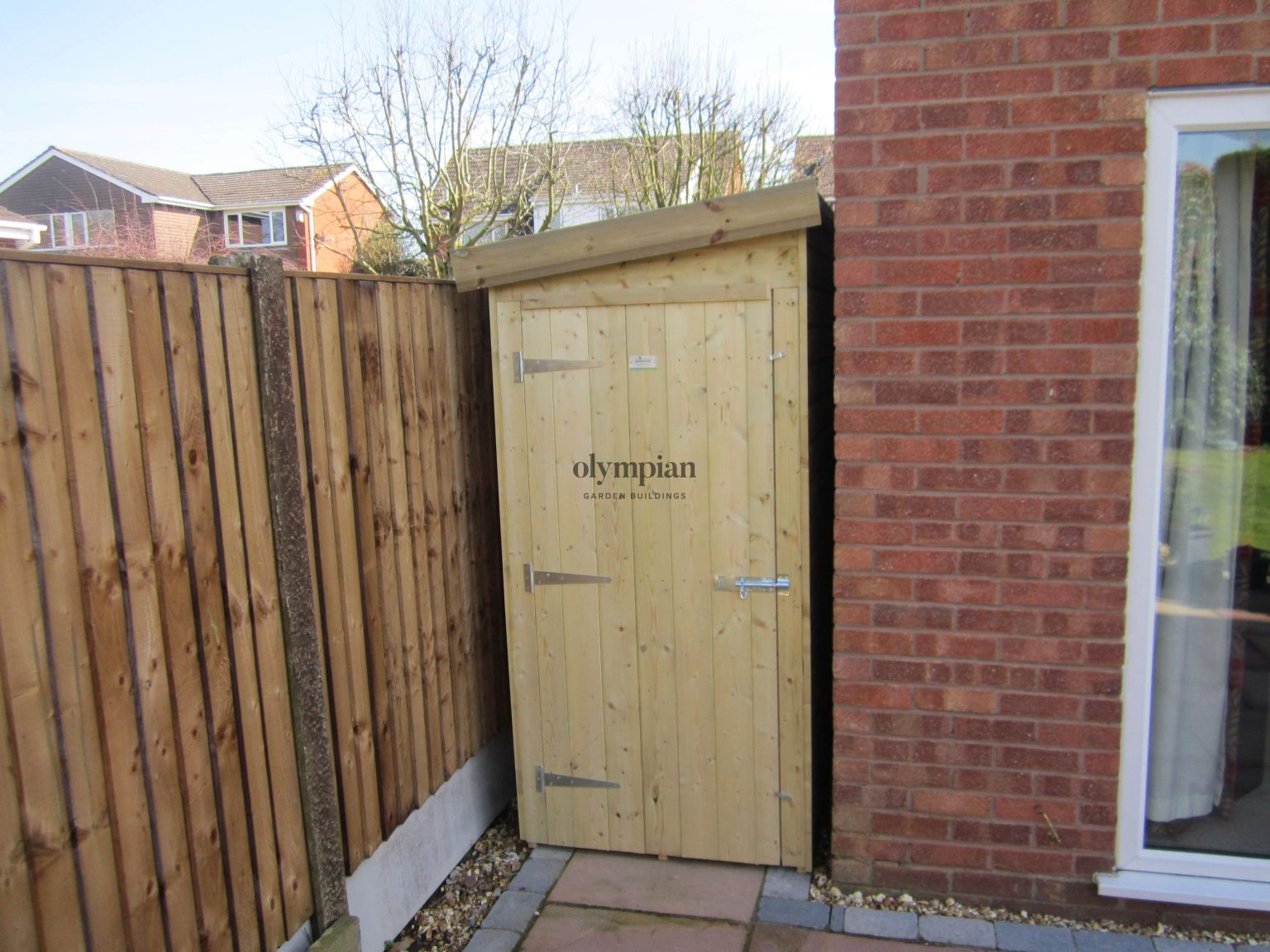 Alley Sheds | Side Alley Sheds | Olympian Garden Buildings