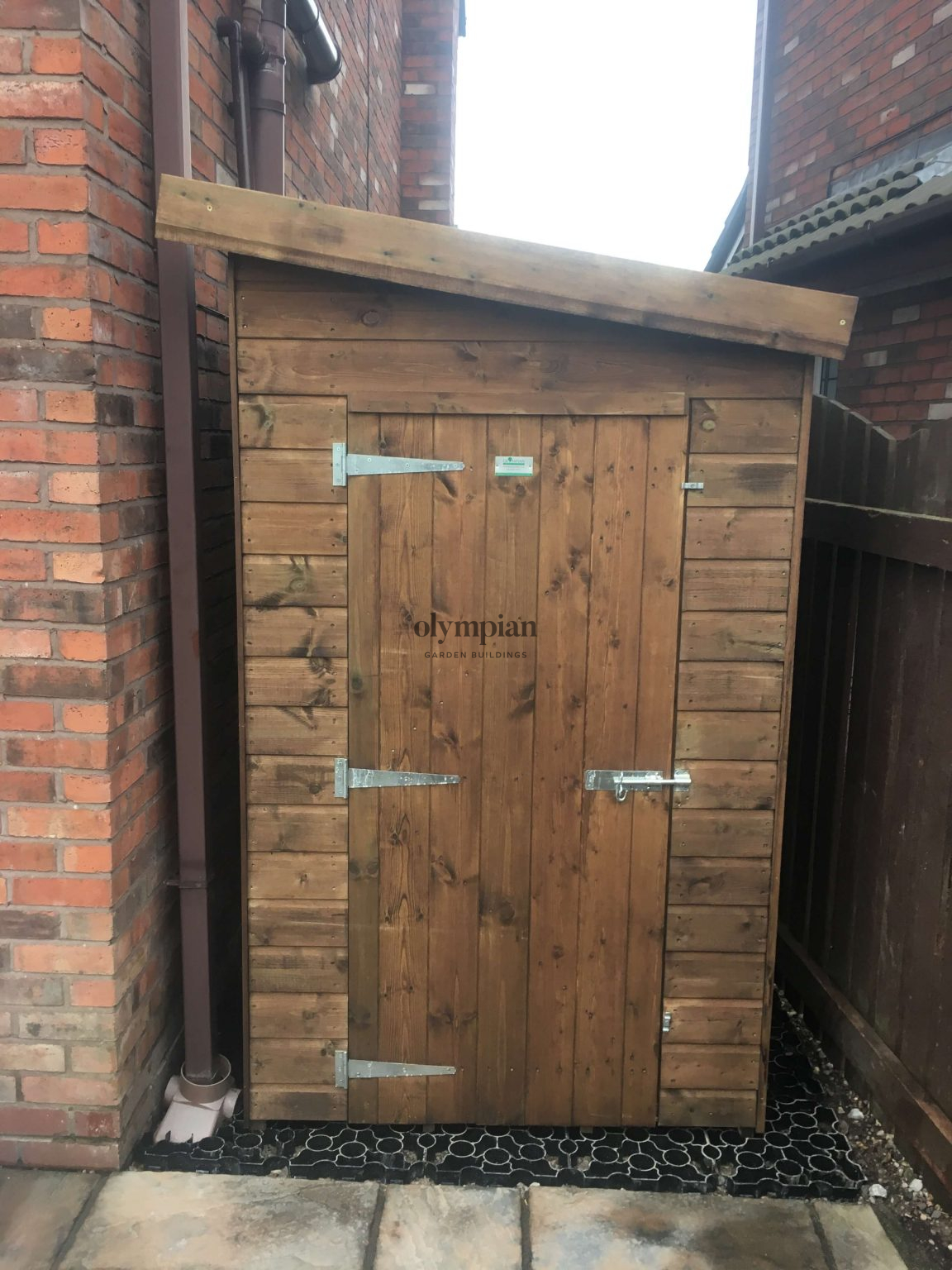 Alley Sheds | Side Alley Sheds | Olympian Garden Buildings