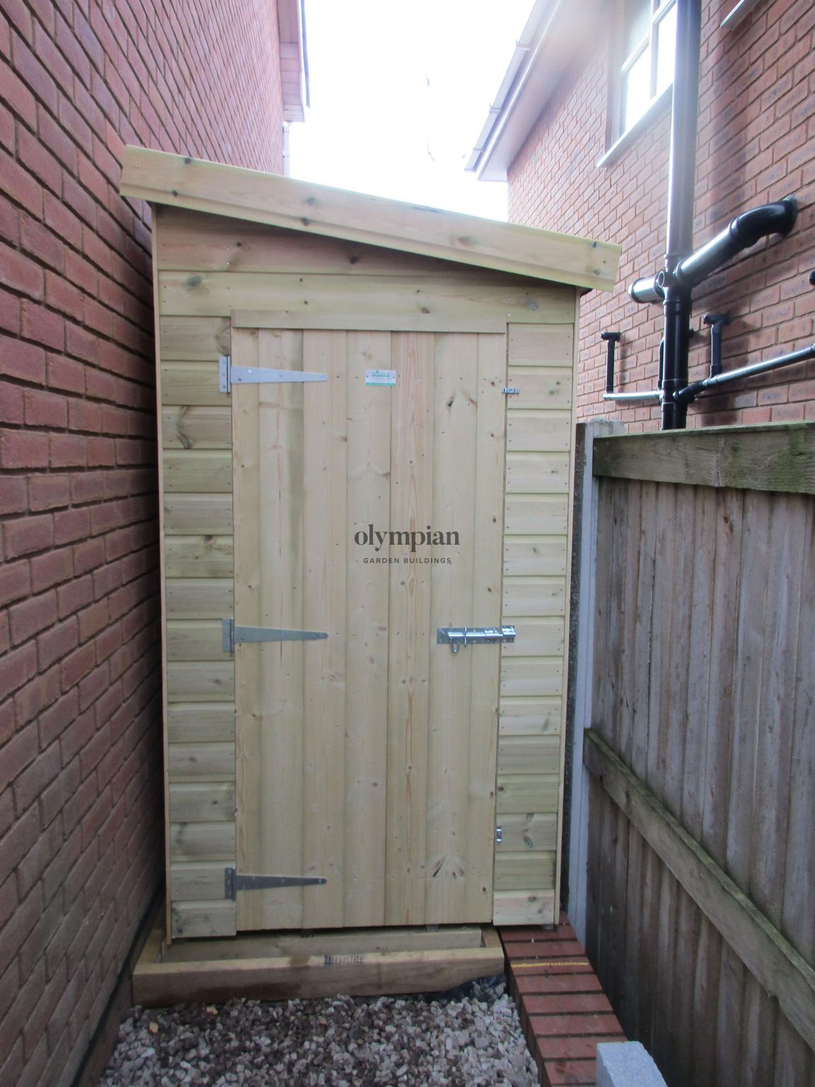 Alley Sheds | Side Alley Sheds | Olympian Garden Buildings