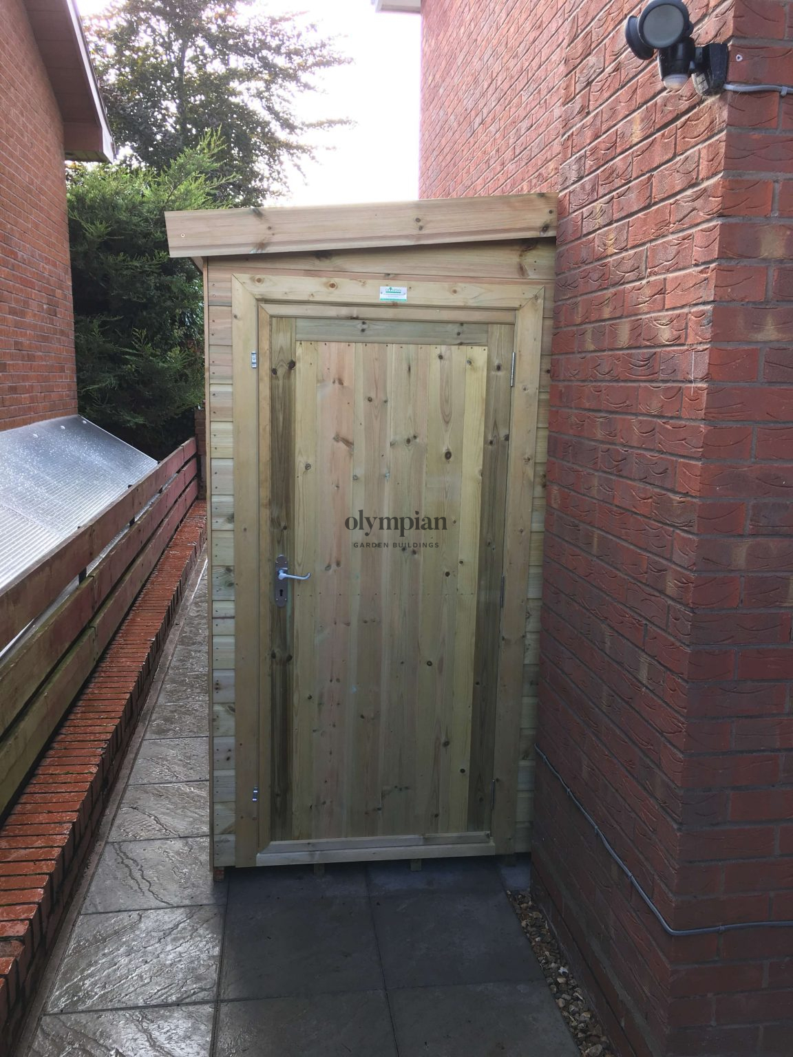 Alley Sheds | Side Alley Sheds | Olympian Garden Buildings