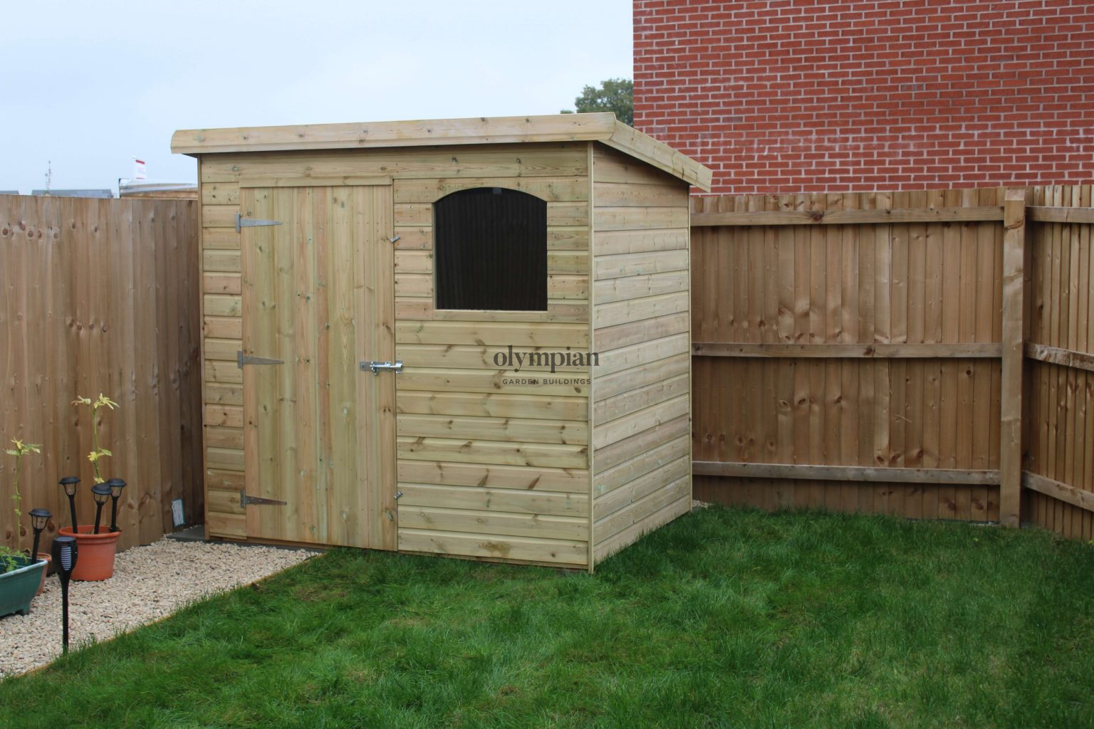 Standard Pent Roof Shed | Olympian Garden Buildings