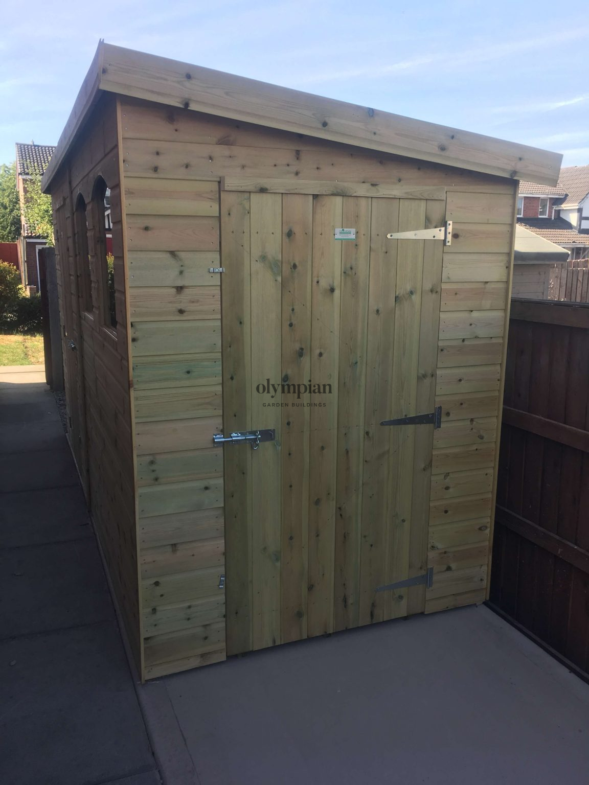Standard Pent Roof Shed | Olympian Garden Buildings