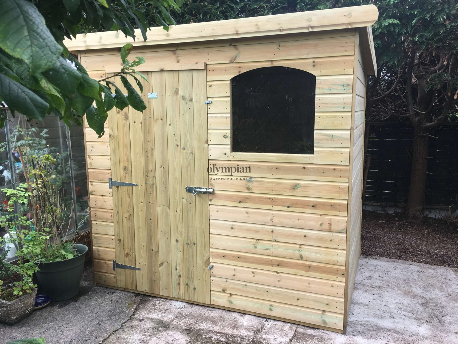 Standard Pent Roof Shed | Olympian Garden Buildings