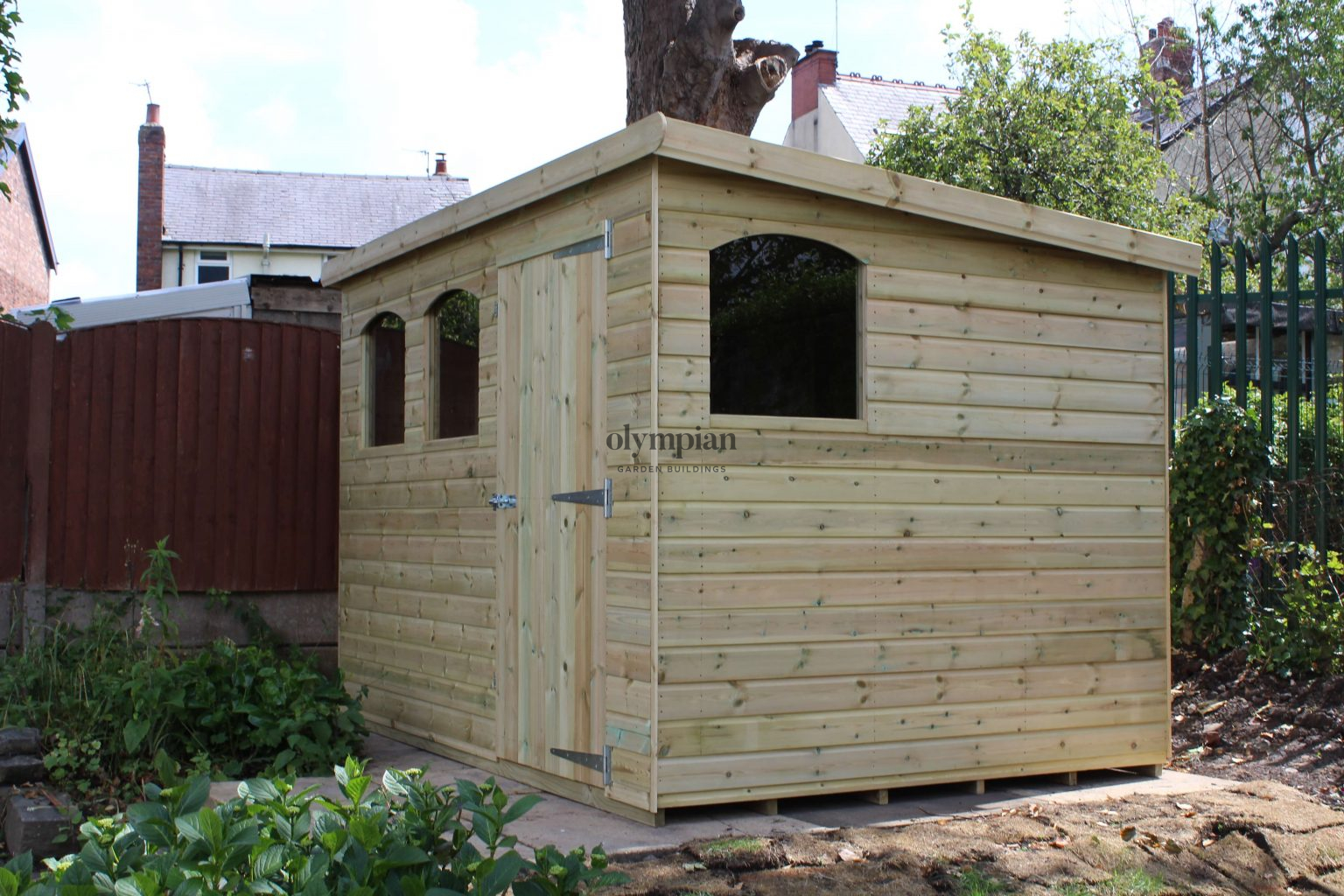 Standard Pent Roof Shed | Olympian Garden Buildings