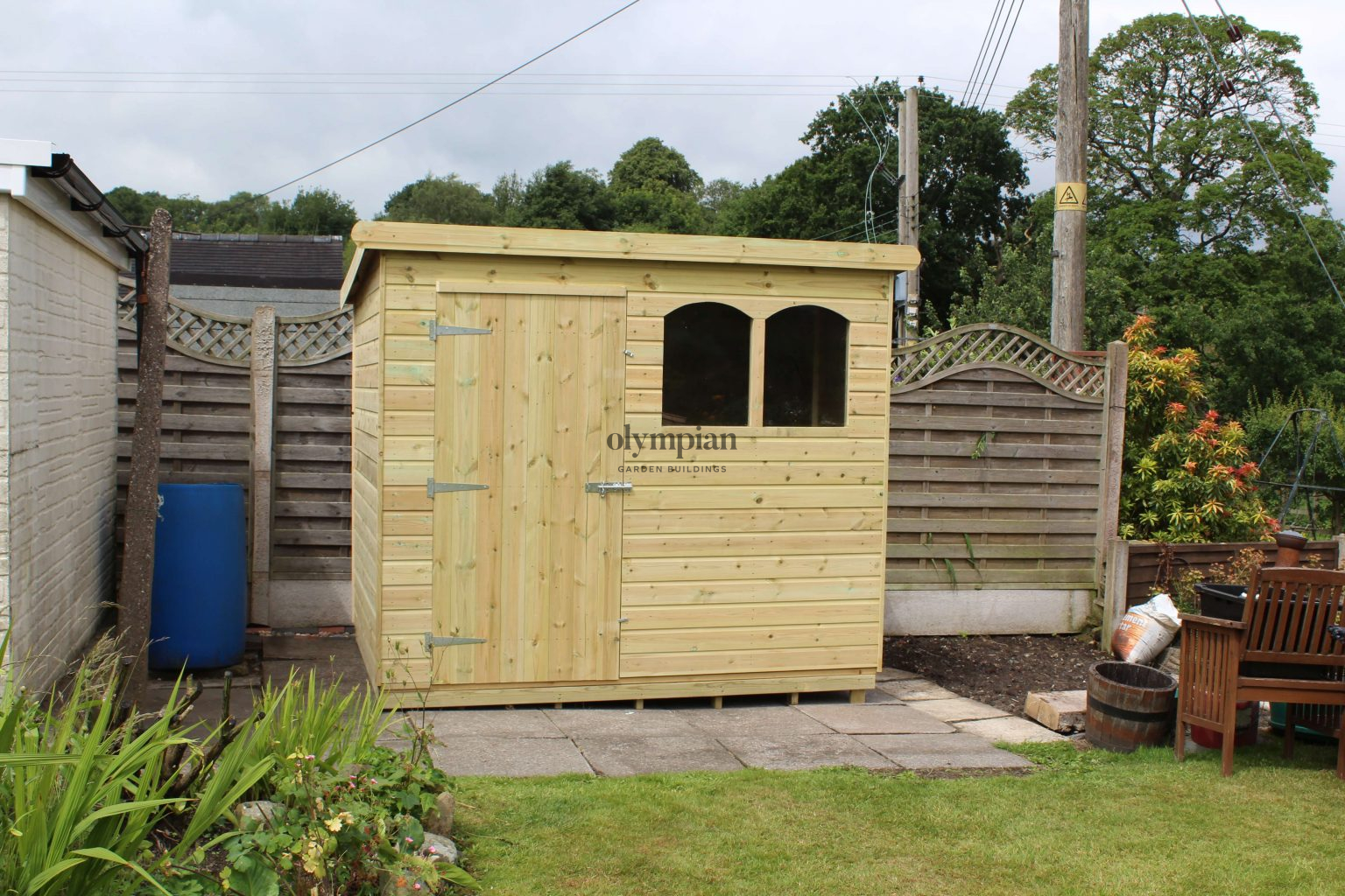 Standard Pent Roof Shed | Olympian Garden Buildings