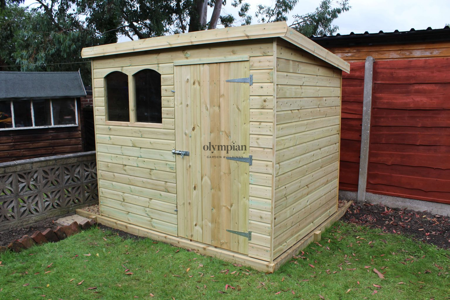 Standard Pent Roof Shed | Olympian Garden Buildings