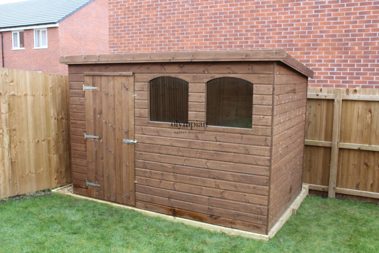 Standard Pent Roof Shed | Olympian Garden Buildings