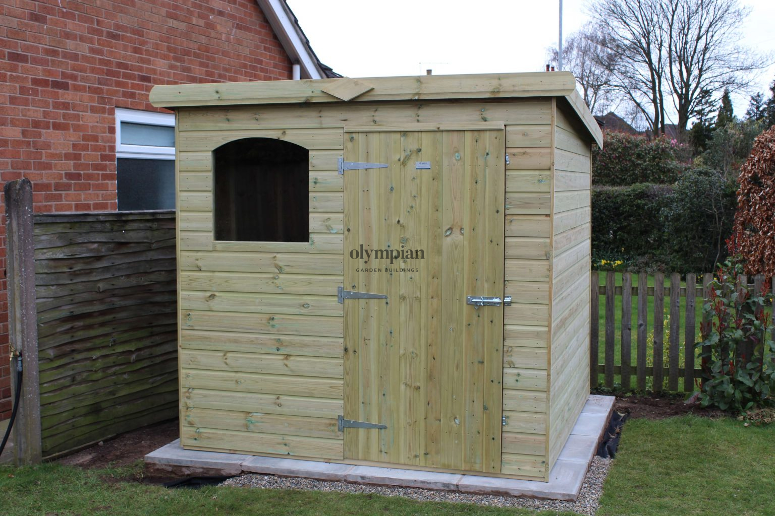 Standard Pent Roof Shed | Olympian Garden Buildings