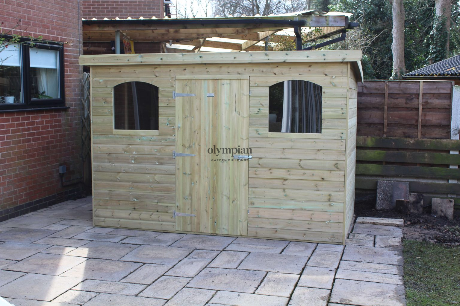 Standard Pent Roof Shed | Olympian Garden Buildings