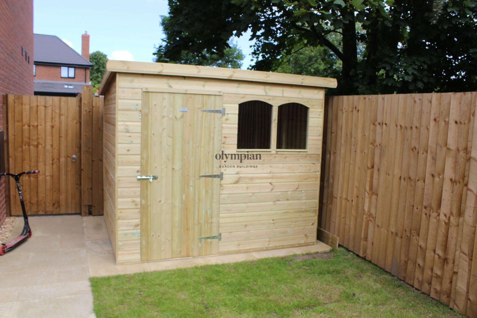 Standard Pent Roof Shed | Olympian Garden Buildings