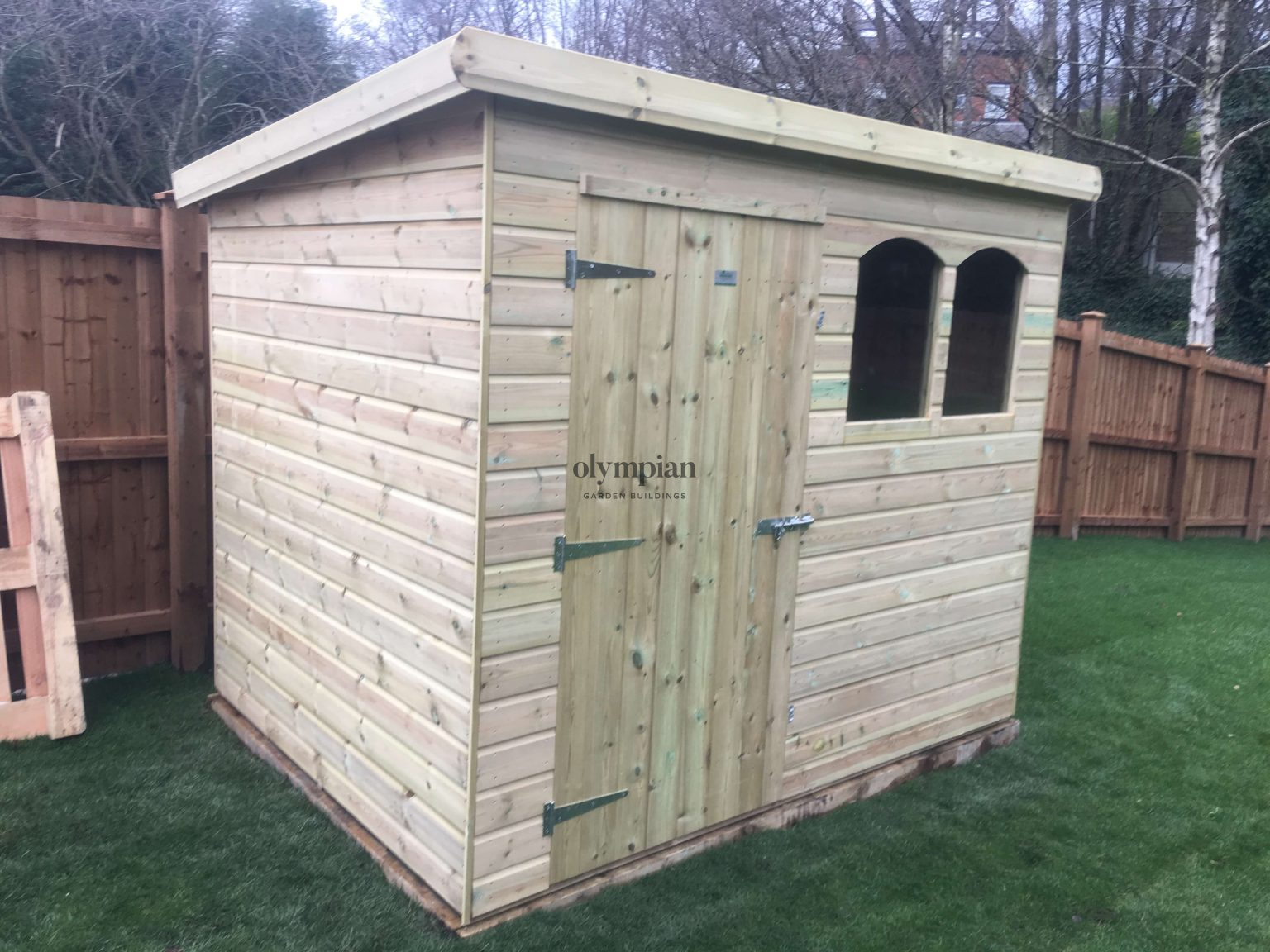 Standard Pent Roof Shed | Olympian Garden Buildings