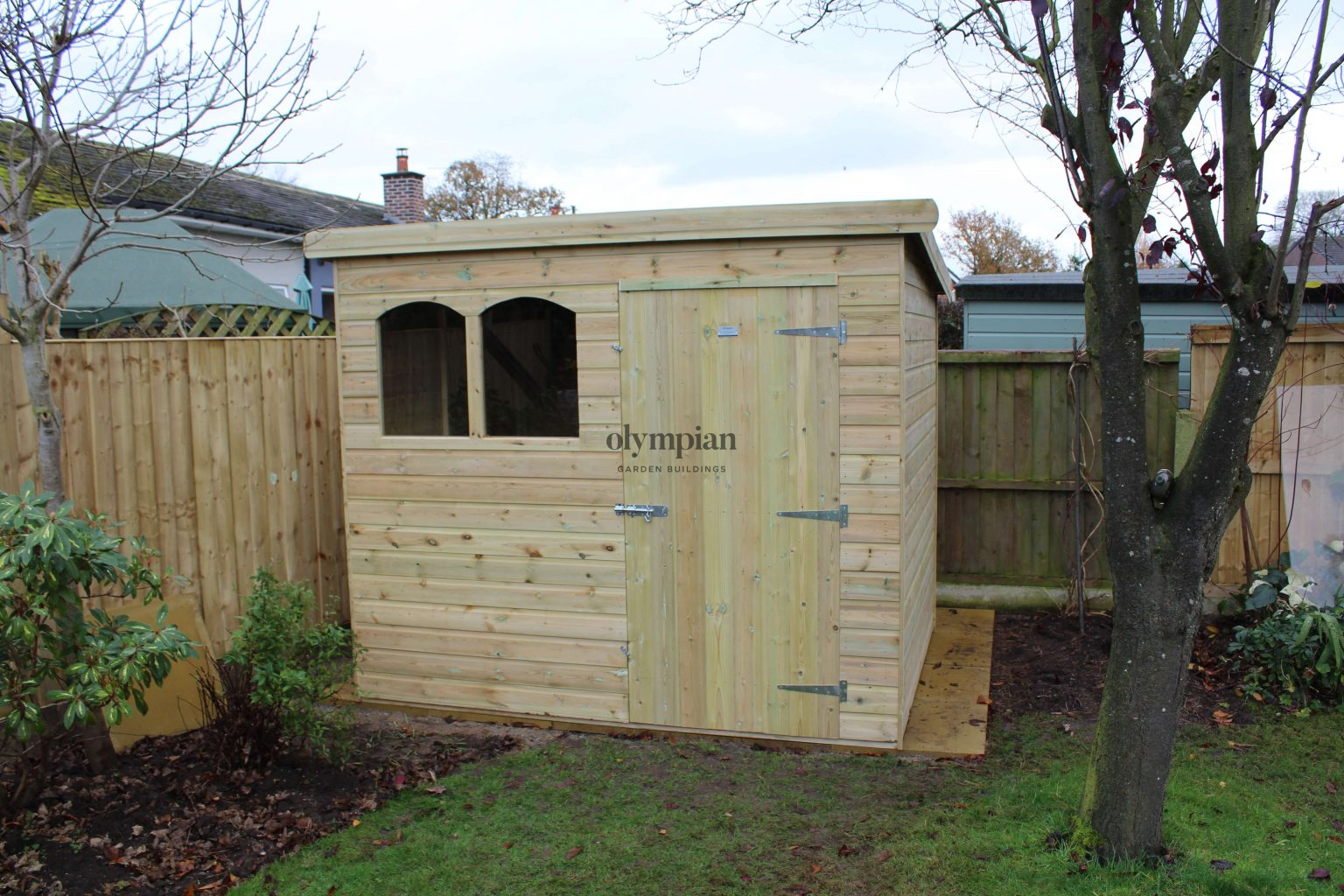 Standard Pent Roof Shed | Olympian Garden Buildings