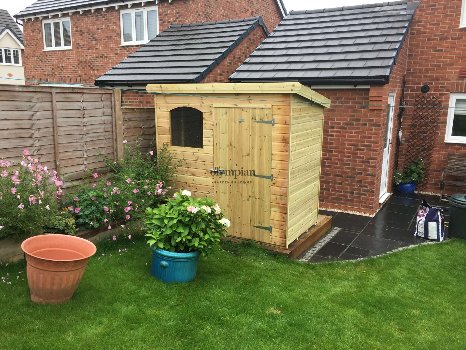 Standard Pent Roof Shed | Olympian Garden Buildings