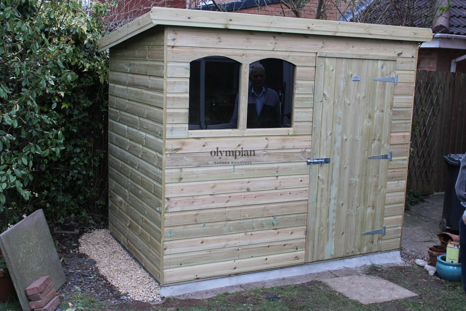Standard Pent Roof Shed | Olympian Garden Buildings