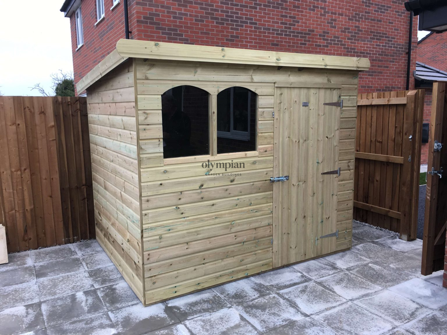 Standard Pent Roof Shed | Olympian Garden Buildings