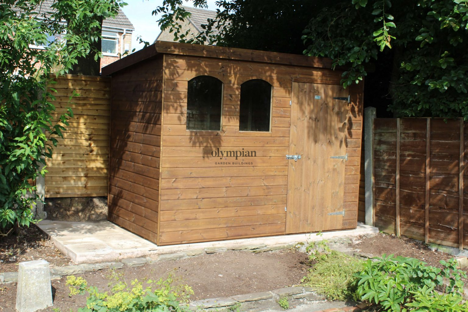 Standard Pent Roof Shed | Olympian Garden Buildings