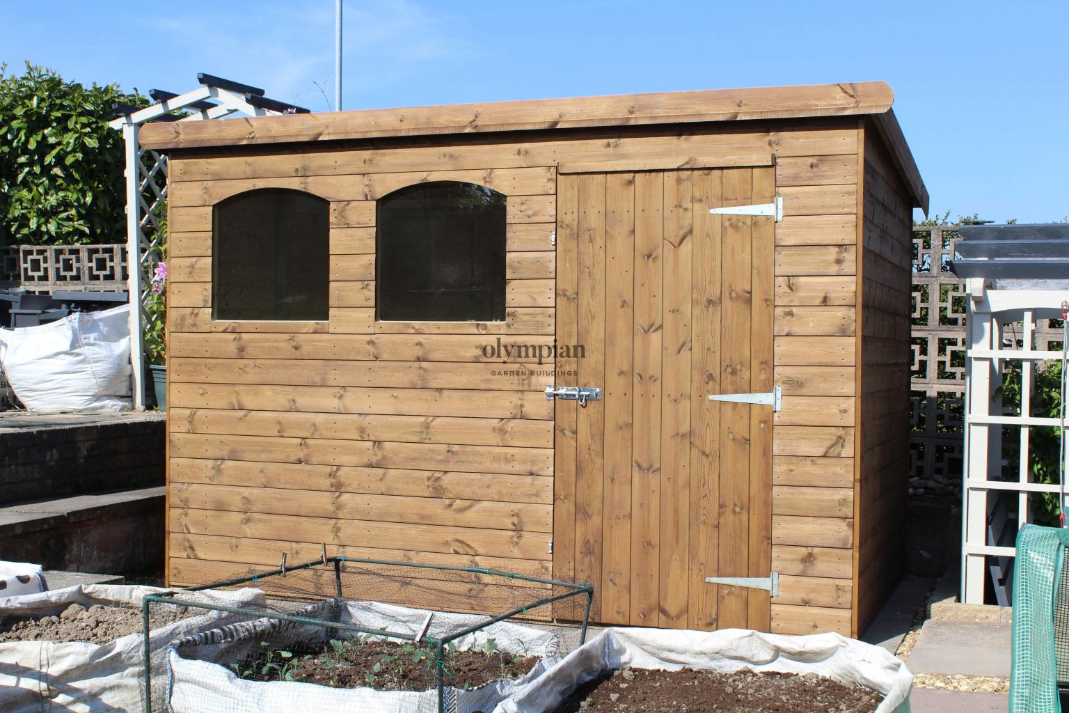 Standard Pent Roof Shed | Olympian Garden Buildings