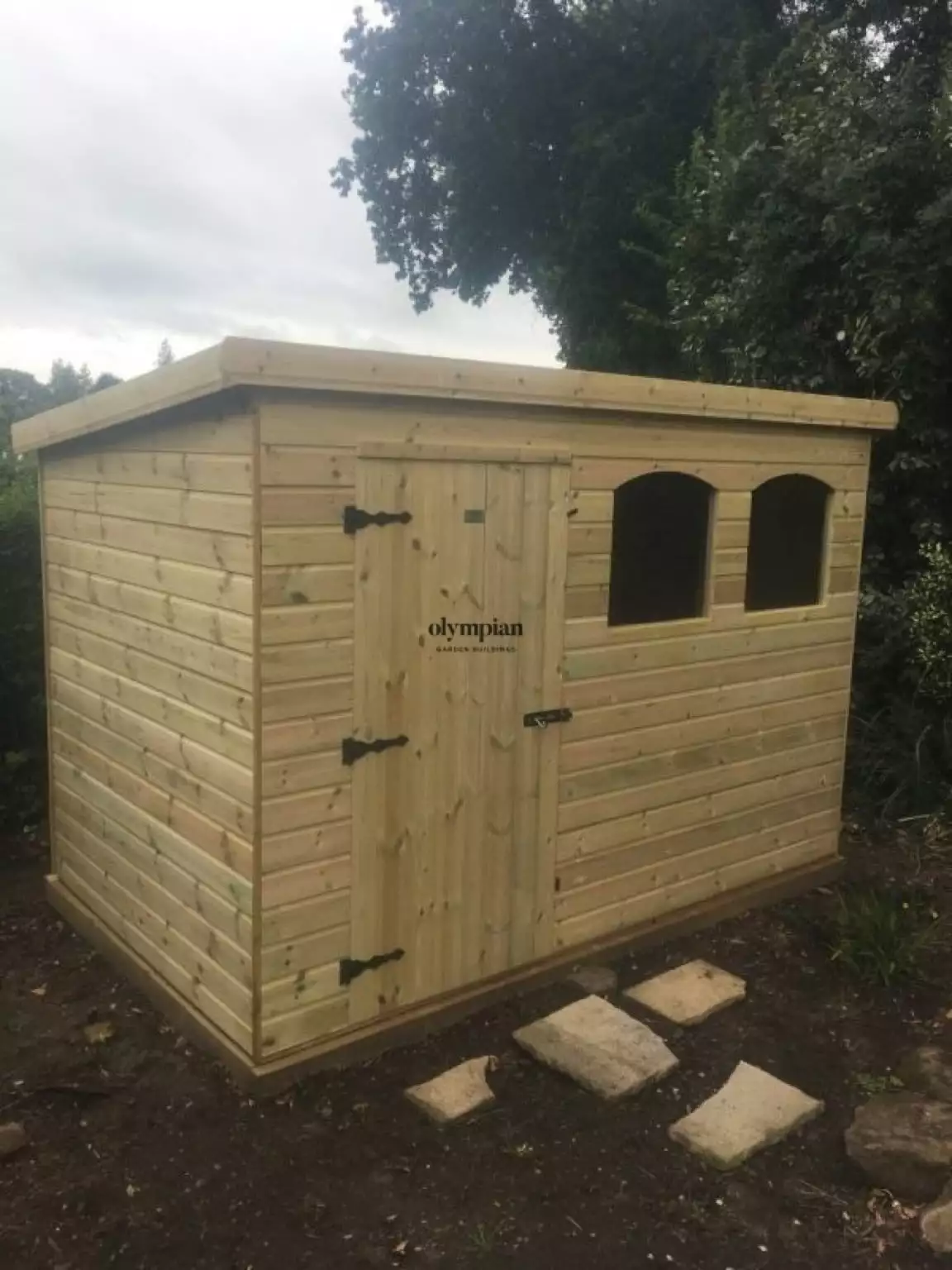 Traditional Pent Roof Garden Sheds | Olympian Garden Buildings